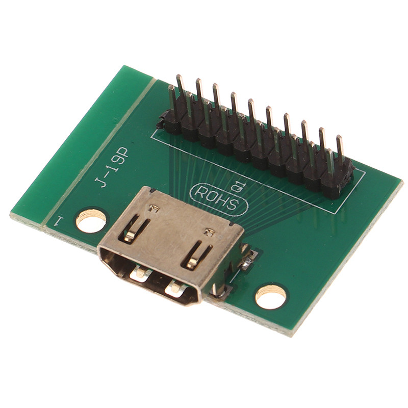 TEGAT Compatible With HDMI 19Pin Test Socket Jack 19 Pin Adapter test ...
