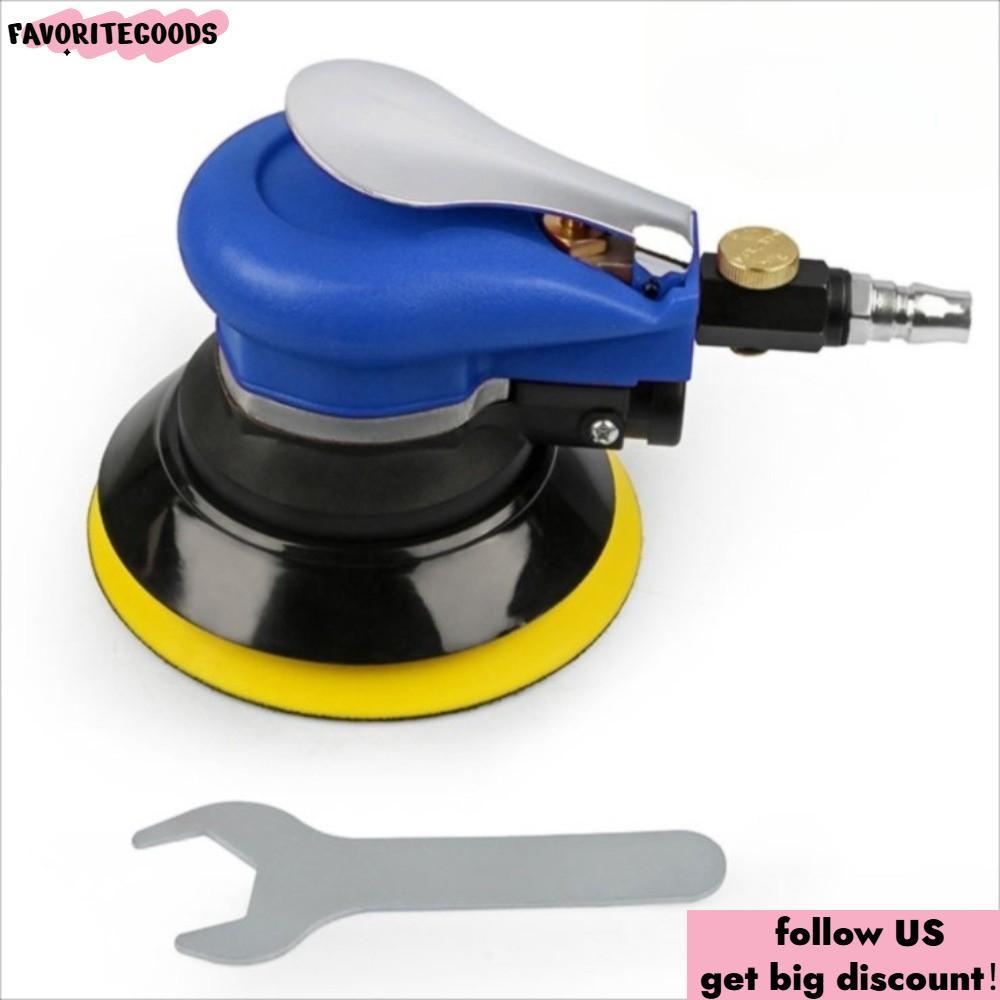FAVORITEGOODS Pneumatic Orbital Sander, 5 Inch Metal Car Body Grinder ...