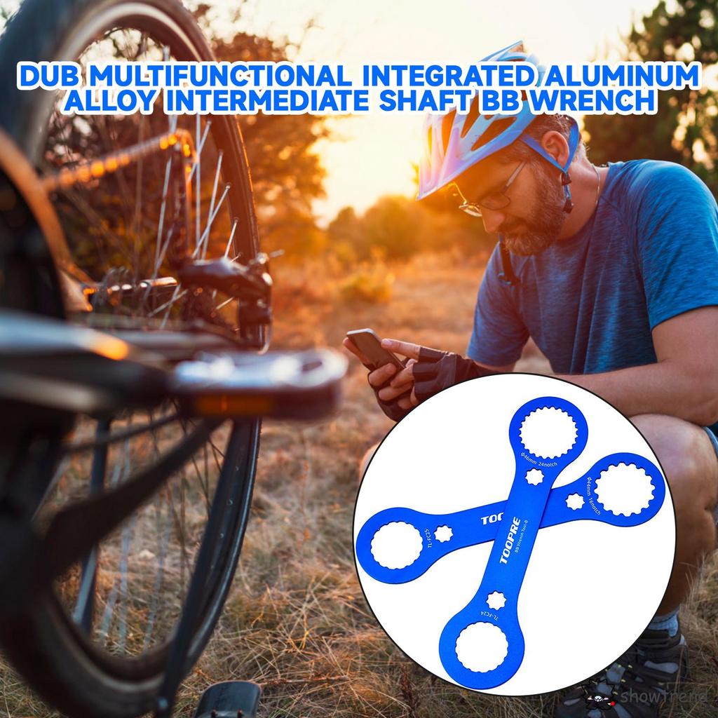 Bicycle Bottom Bracket Wrench Bike Bottom Bracket Tool Aluminum Alloy ...