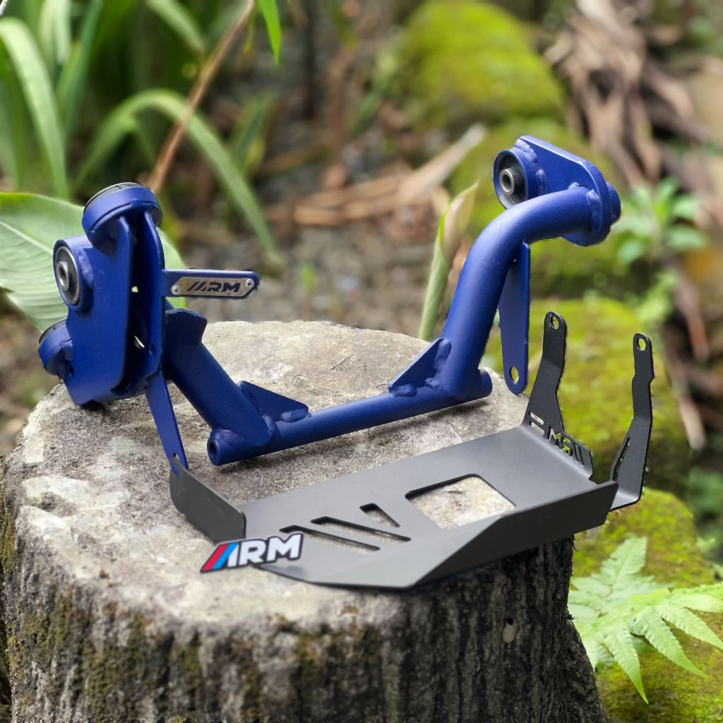 MESIN ARM ARUMI Engine Mounting Vario 160 Mild Steel 5-6cm + Engine ...