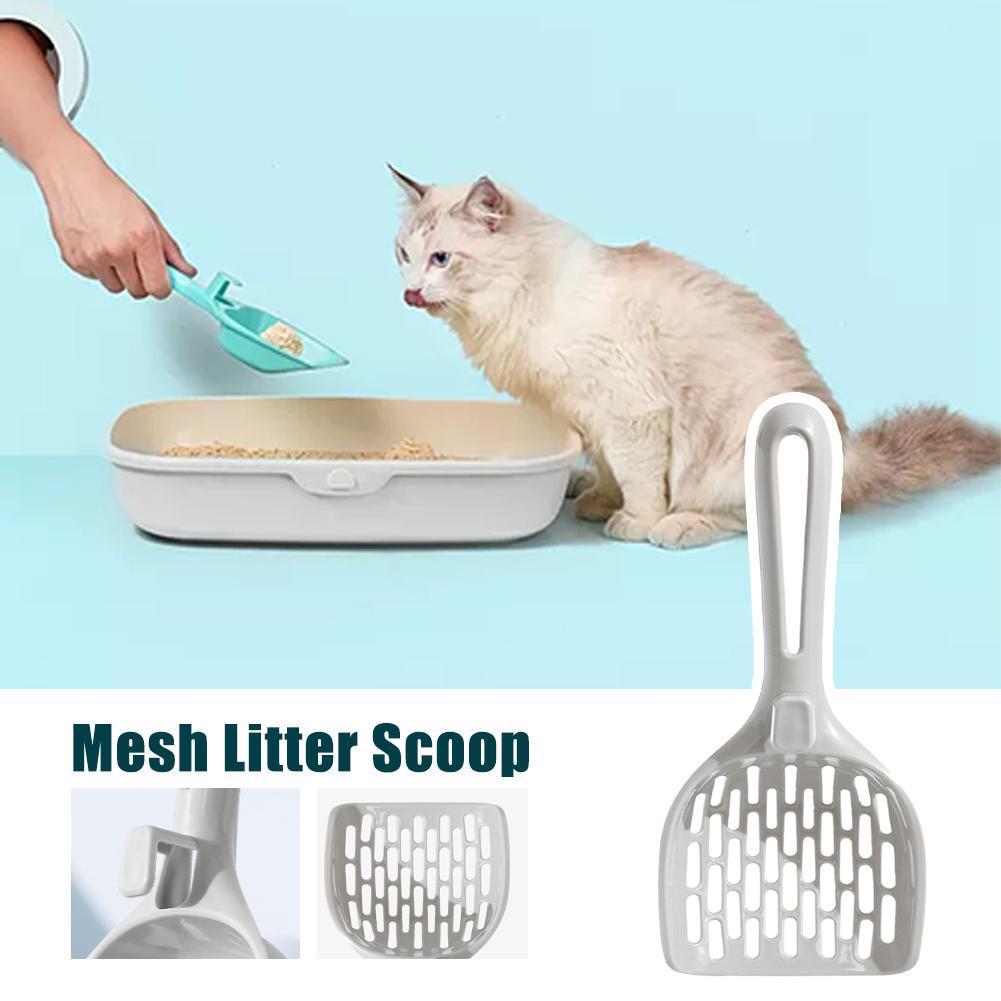 Skeletonized Grid Cat Litter Scoop Efficient Clump Removal, Smooth ...
