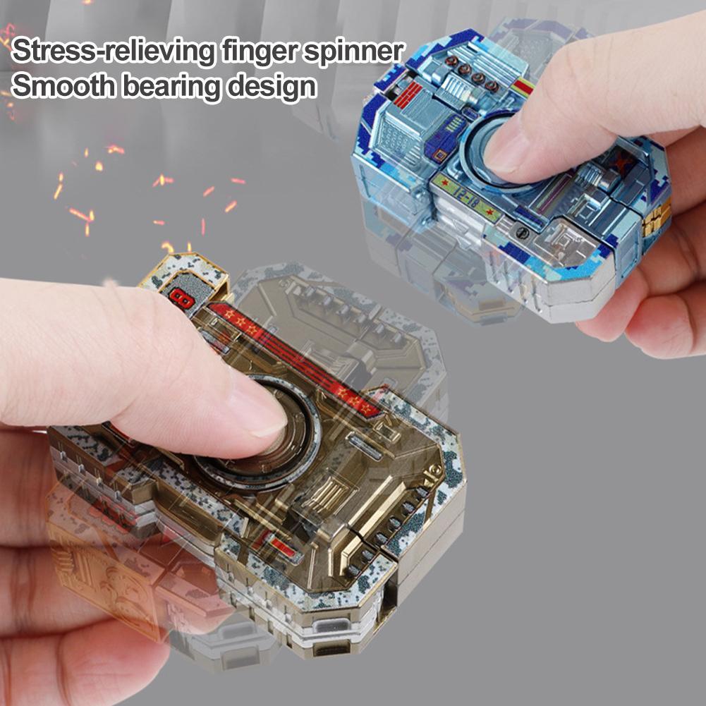 Spinner Toy,transforming Robot Fidget Gyro, Antistress Spinner Toy ...