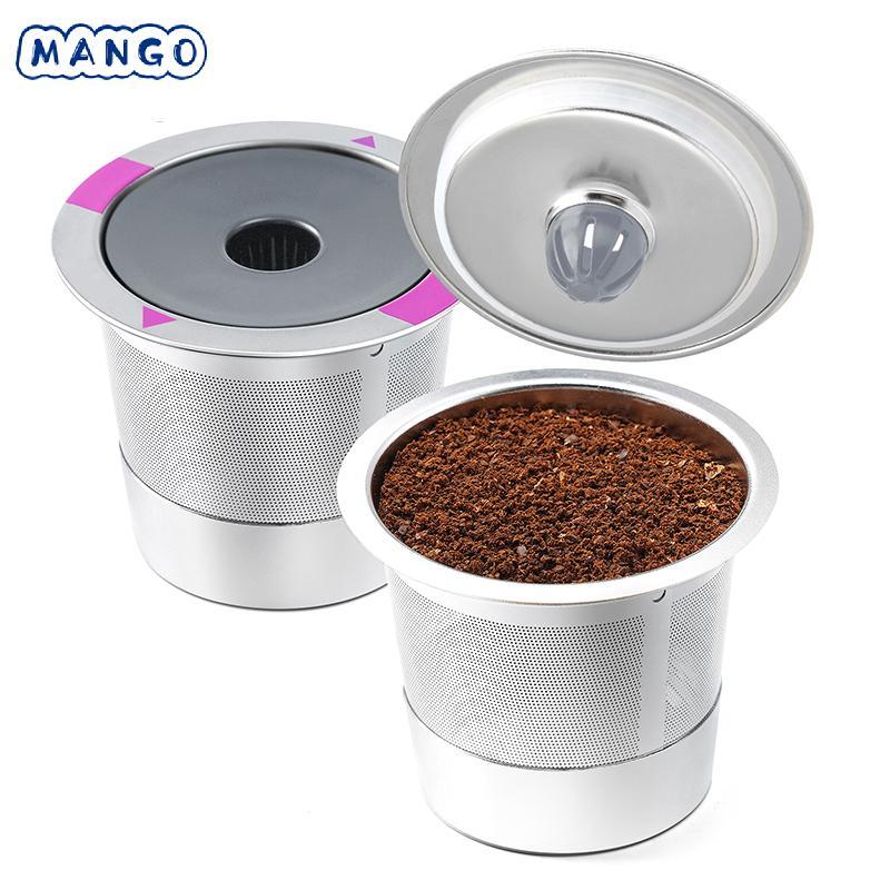 [Mango] Reusable K Cups Coffee Pods Universal Stainless Steel K Cups ...