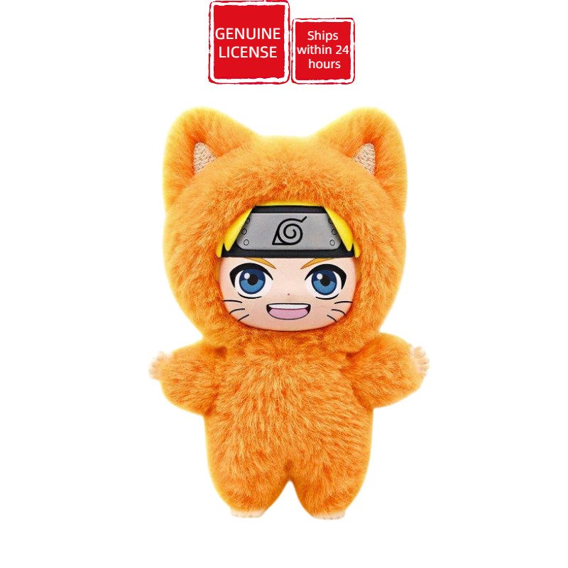 EAKI Naruto Shippuden KittenLand Series Vinyl Plush Keychain Blind Box ...