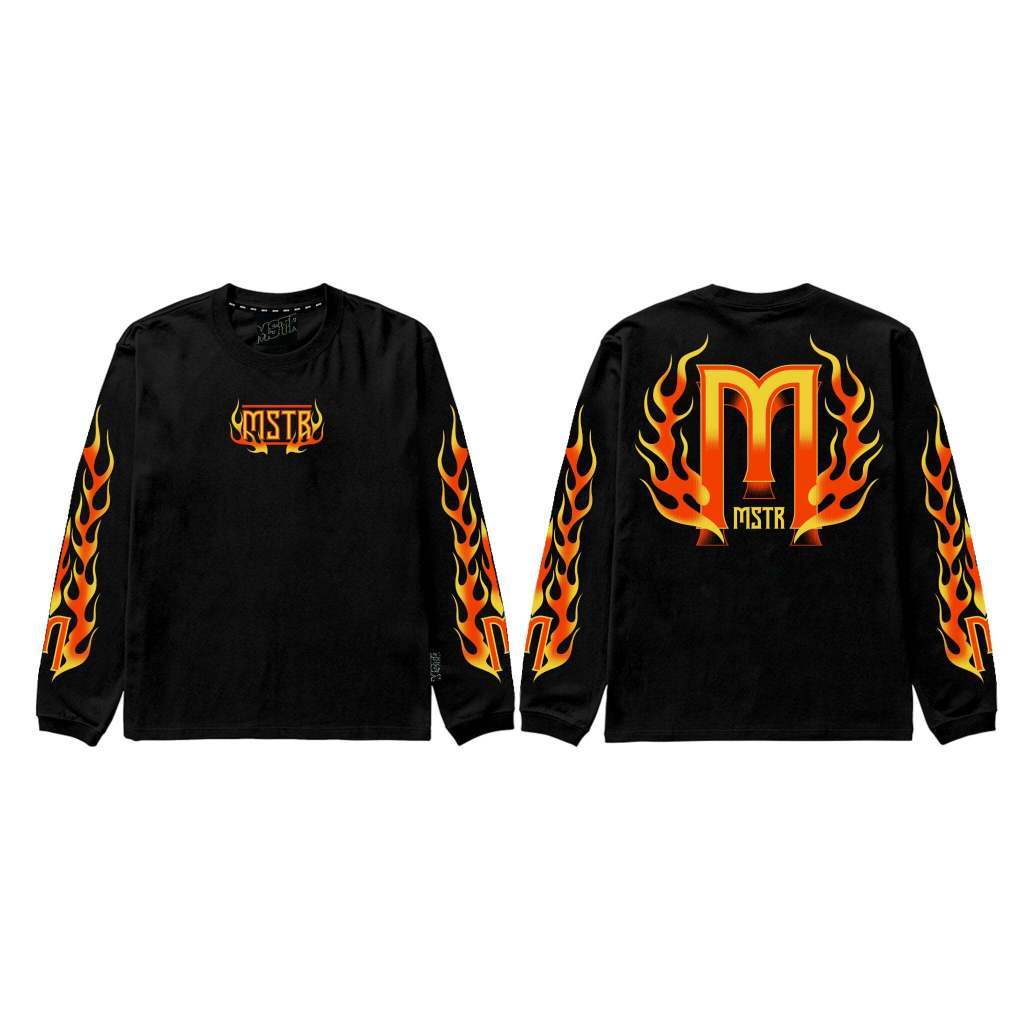 MSTR CO. - SCOPE COLLECTION "IGNIS" Longsleeve (Black) | Shopee Philippines