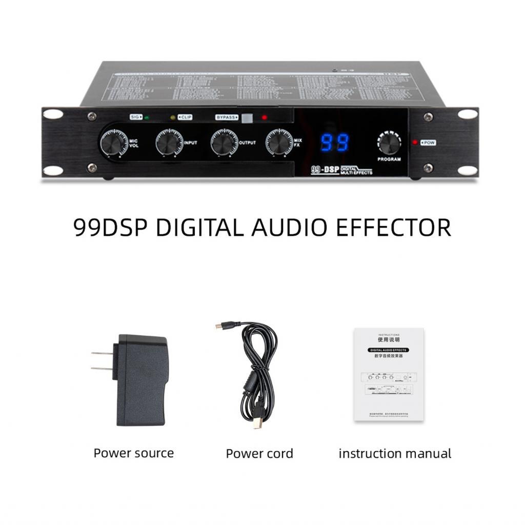 First_Mall-ph SIUKE Professional Karaoke Mixer Reverberator 99 DSP ...