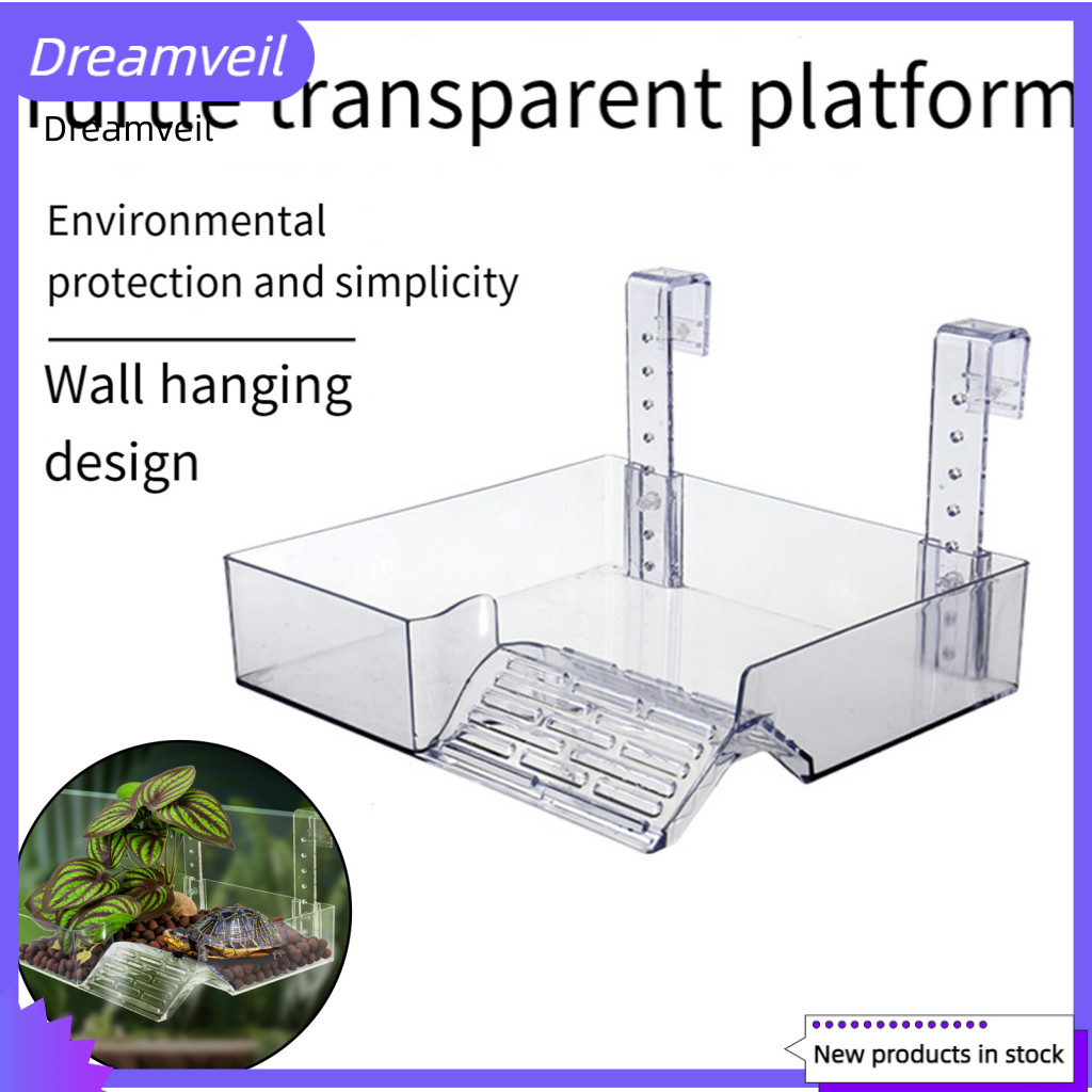[Drea] Turtle Climbing Ramp Floating Turtle Dock Hanging Turtle Basking ...