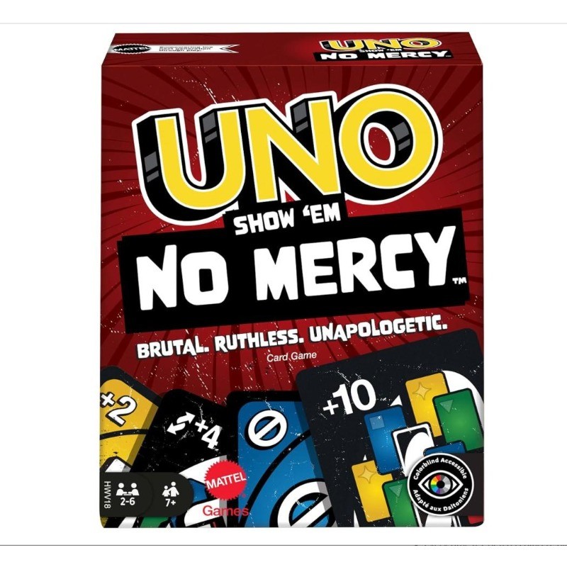 Exciting UNO Show 'Em No Mercy Card Set | Awesome for Leisure | Ideal ...