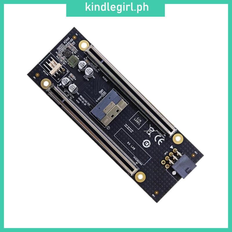 KING Full Half Height PCIe 0 Expansion Card Supports NVMe 10GbE Adapter ...