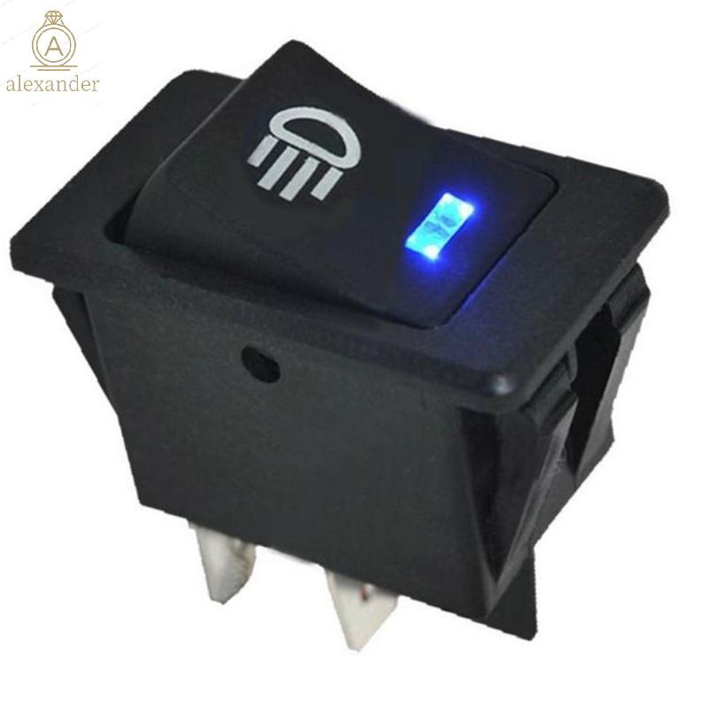 Alex Car Fog Light Switch Daytime Running Lights Switch Button 12V 4 ...