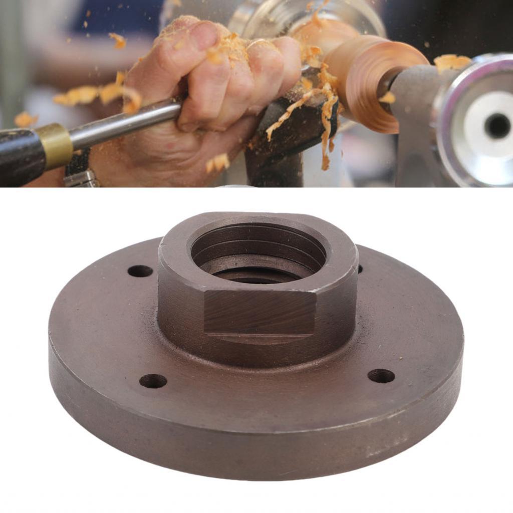 Wood Lathe Face Plate Easy Installation Faceplate Steel Replacement for ...