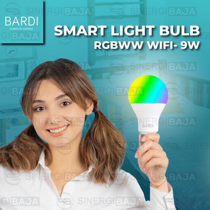 BARDI Smart LED Bulb RGB 9W Smart Light Bulb/ - Bluetooth - Bulb 9W ...