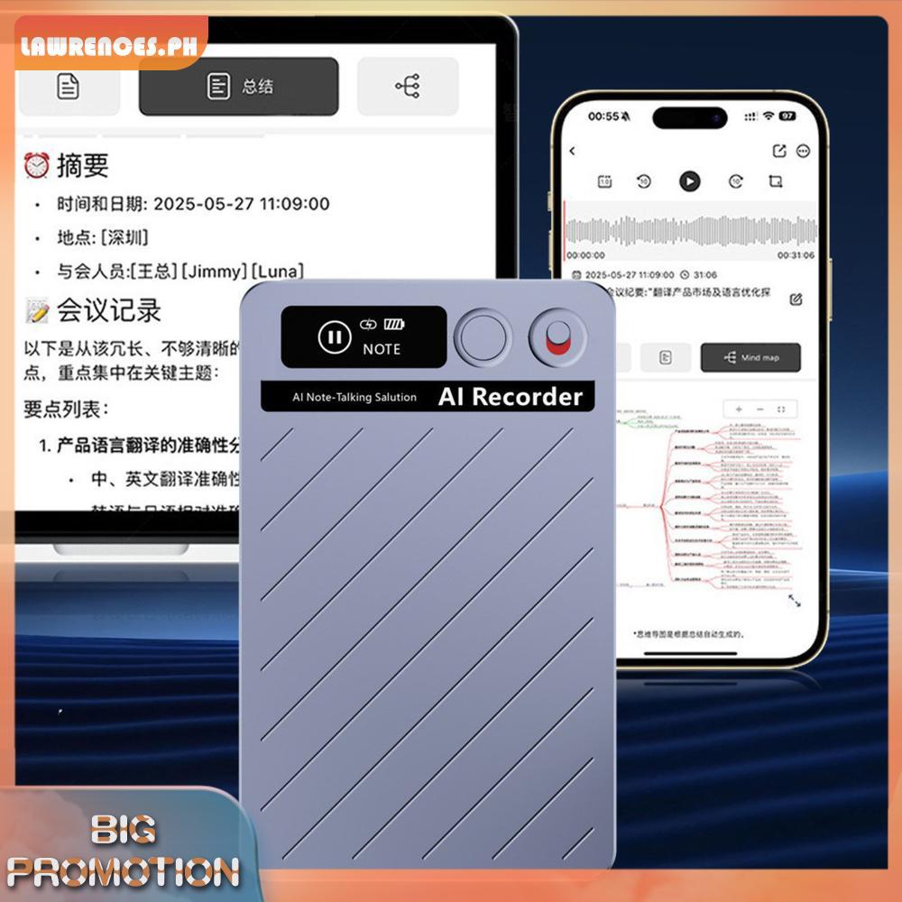AI Voice Recorder App Control Digital Voice Recorder for Lectures ...