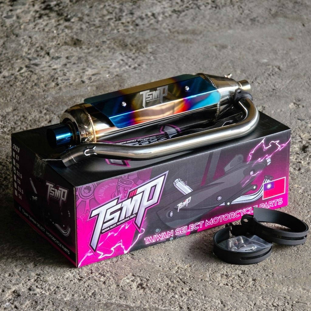 TSMP Power Pipe Stainless Clamp Type (Aerox/Nmax V2) | Shopee Philippines