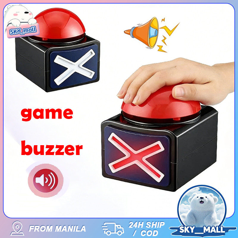 Game Answer Buzzer Alarm Game Button with Sound Light Quiz Got Talent ...