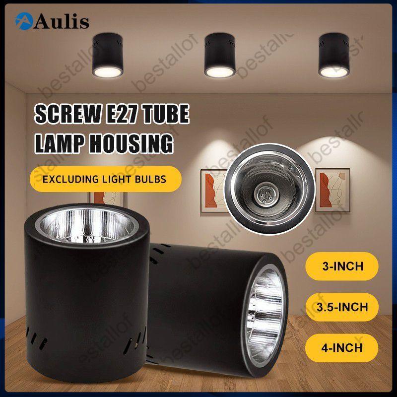 [Low Price] Round Surface Downlights E27 LED Downlight Ceiling Light ...