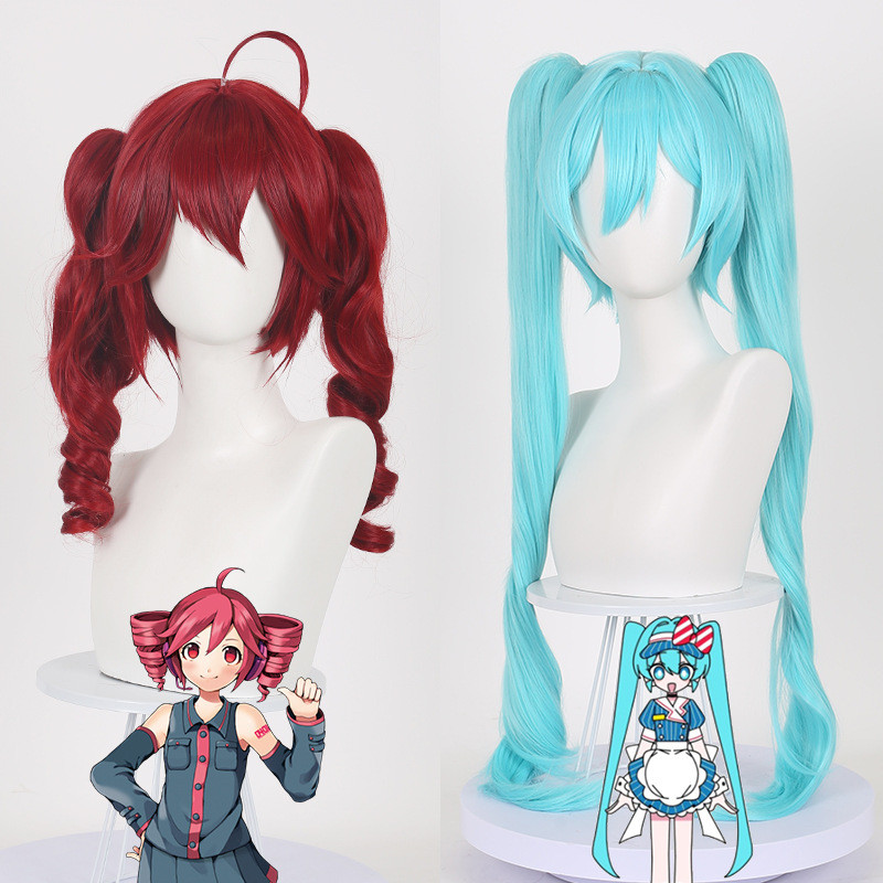 Lingqi Miku Hypnosis Accent MVmiku Hatsune cs Wig Special Tiger Mouth ...