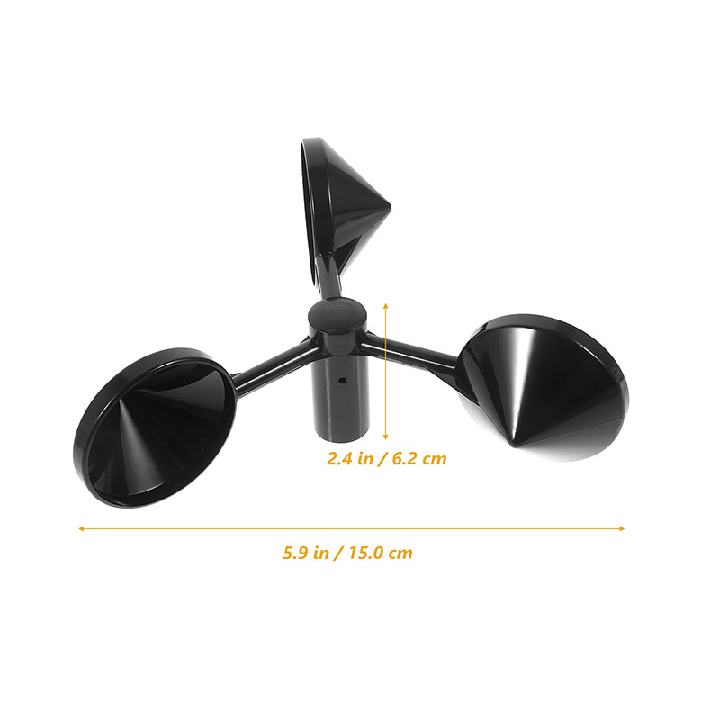 Funny House Anemometer Wind-Speed Monitoring Sensor Wind 3-Cup Wind ...