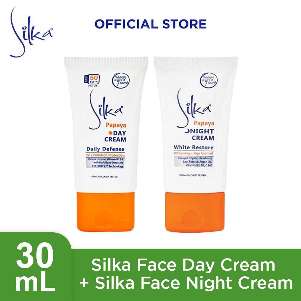 Silka Face Day Cream + Silka Face Night Cream | Shopee Philippines
