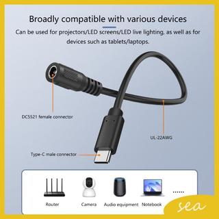 SC DC35135 DC5521 Female Adapter Cable for Low Power Devices Multiple ...