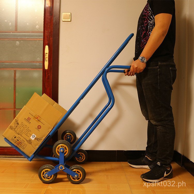 Hand Pull Cart Lightweight Moving Cart Stair Climbing Cart Moving Stair ...