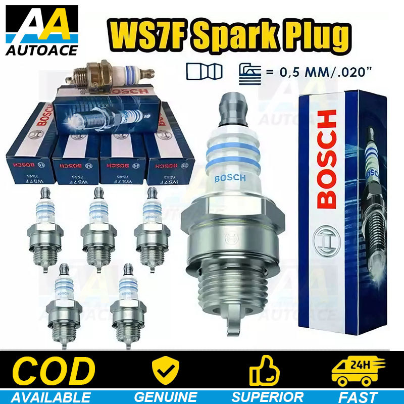 WS7F Spark Plug WS7 F 0241235567 (7545) Grass Cutter Chainsaw 2 Stroke ...