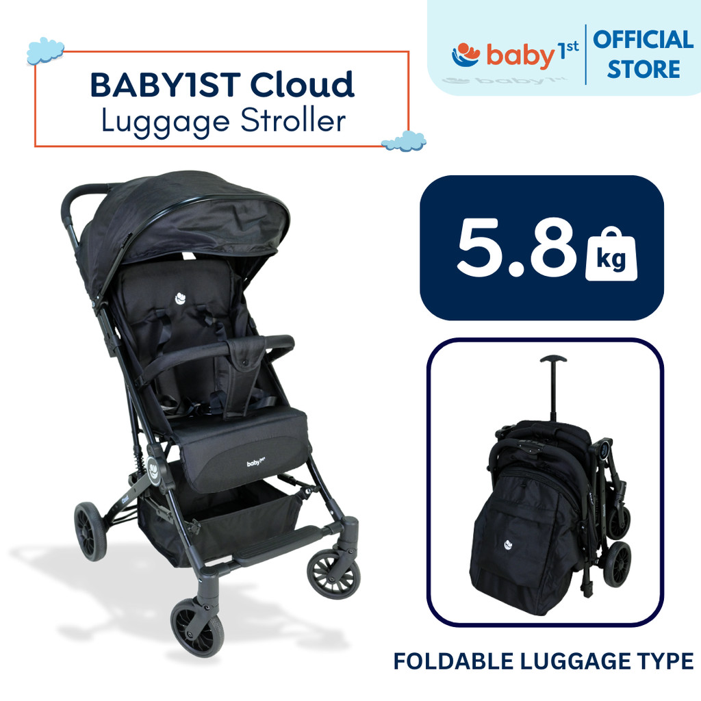 Baby 1st Cloud Travel Luggage Stroller | Shopee Philippines