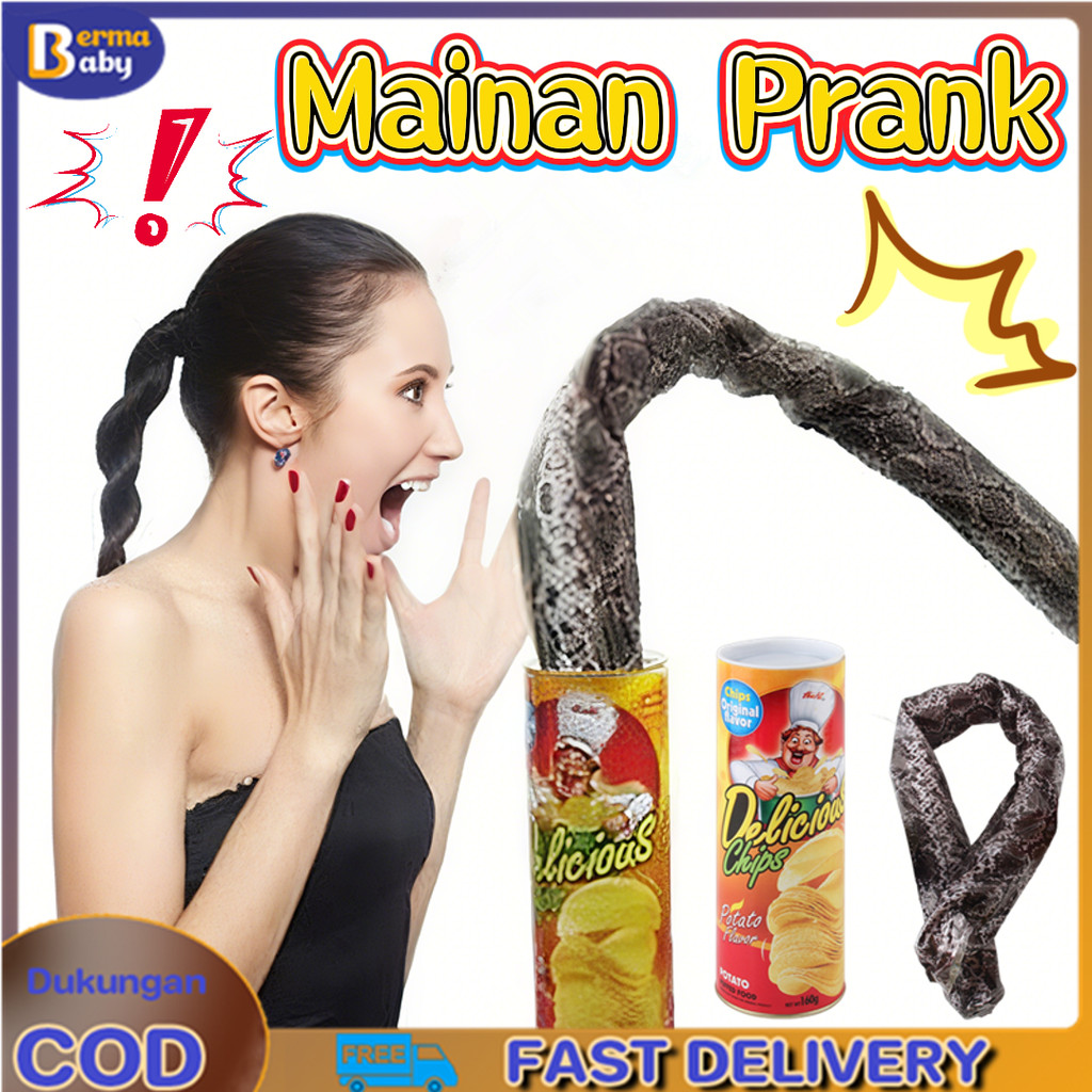 Snake Potato Chips Prank /Prnk Toy /Potato Chip Prank / Snake Prank Toy ...