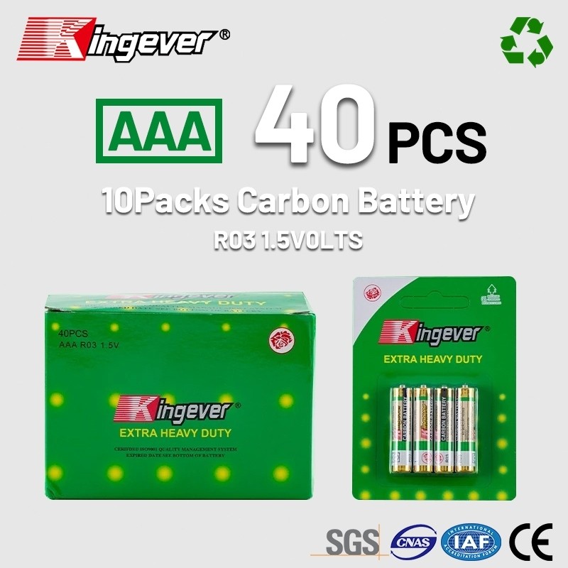 100% Original AAA R03 boxed Extra Heavy Duty Battery Metal-cased Series ...