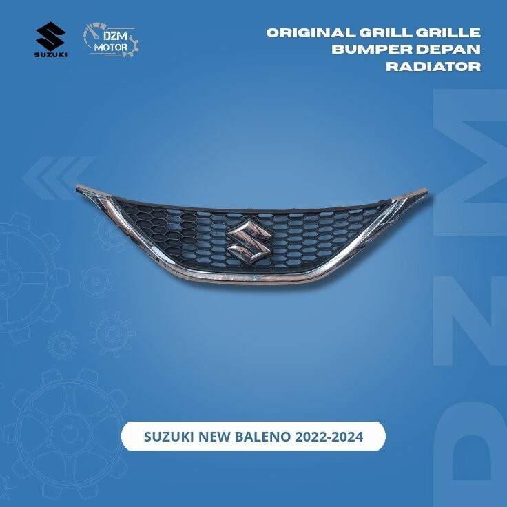 Original Grill Grille Front Bumper Radiator SUZUKI New Baleno 2022 2023 ...