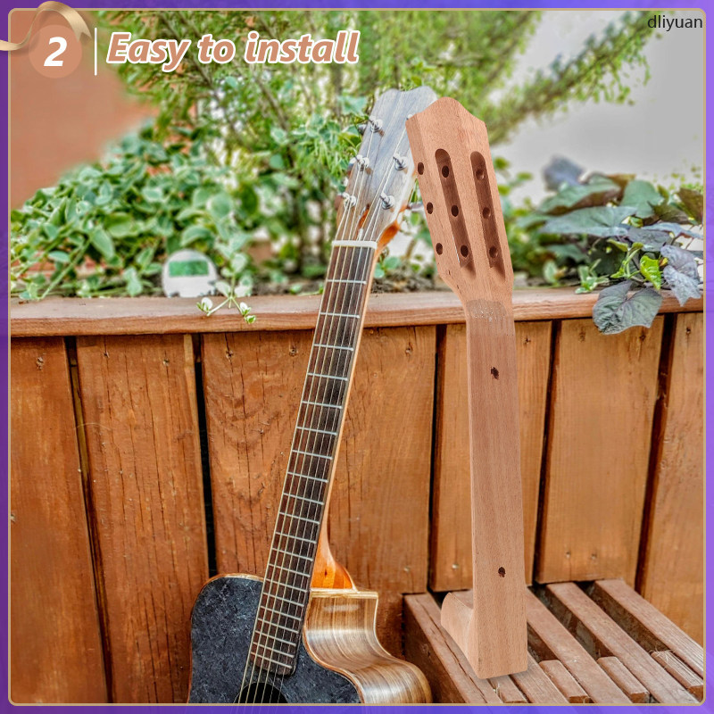 Unfinished Guitar Neck Guitar Neck Replacement Parts For Acoustic ...