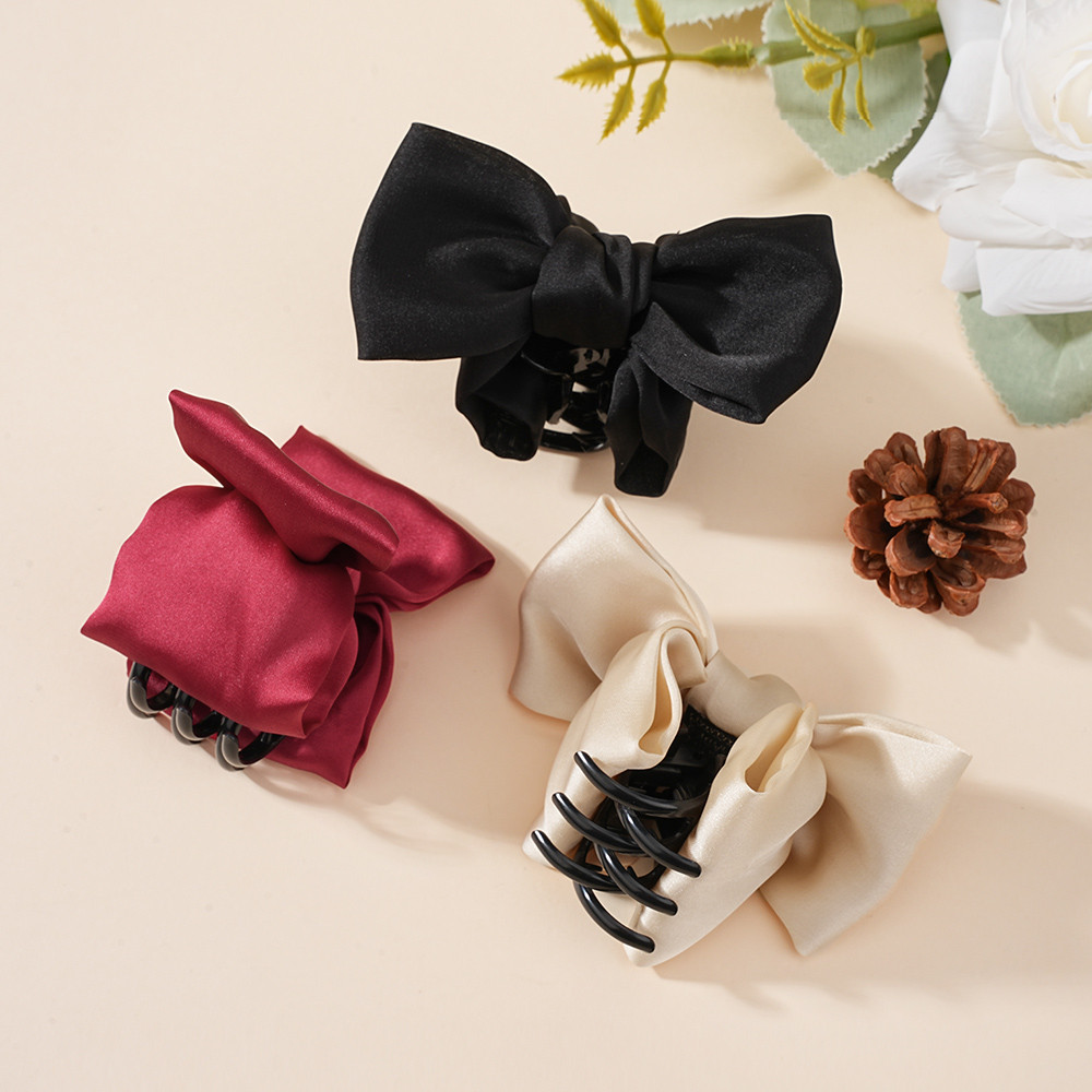 1pc Fashion Girls Organza Claw Hair Clips Temperament Hair Clip for ...