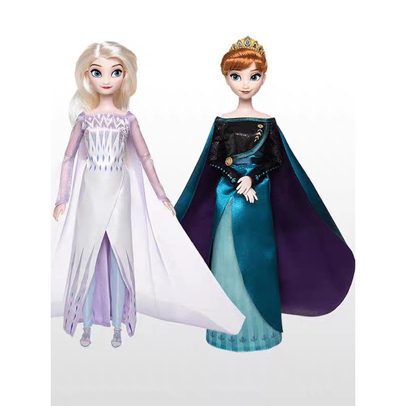 Disney Frozen New Style Eternal Classic Double Doll Princess Elsa and ...