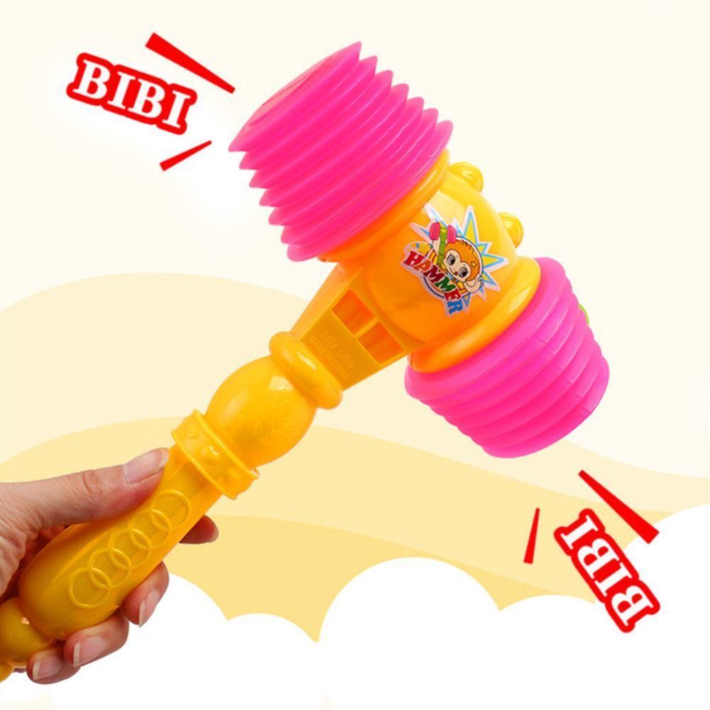 FASHE Knocking Hammer Toy, Vocal Knocking Whistle Training BB Hammer ...