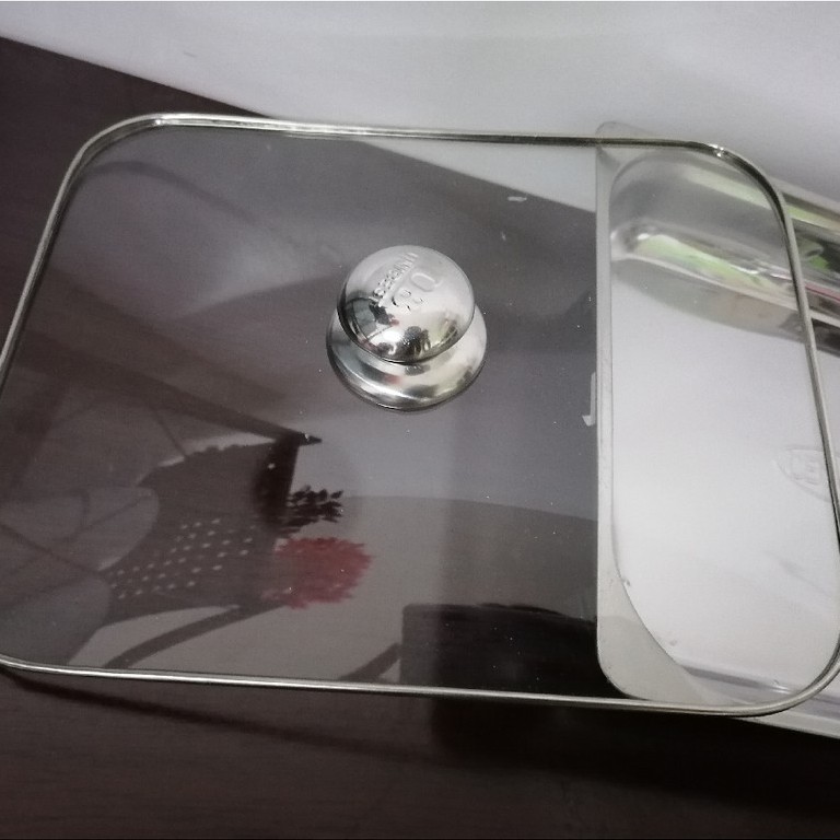 Square Tray Stainless Steel Good for warming food | Shopee Philippines