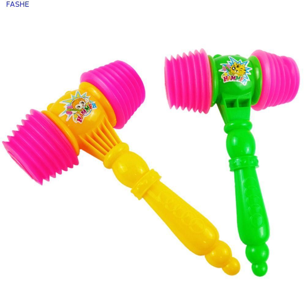 FASHE Knocking Hammer Toy, Vocal Knocking Whistle Training BB Hammer ...
