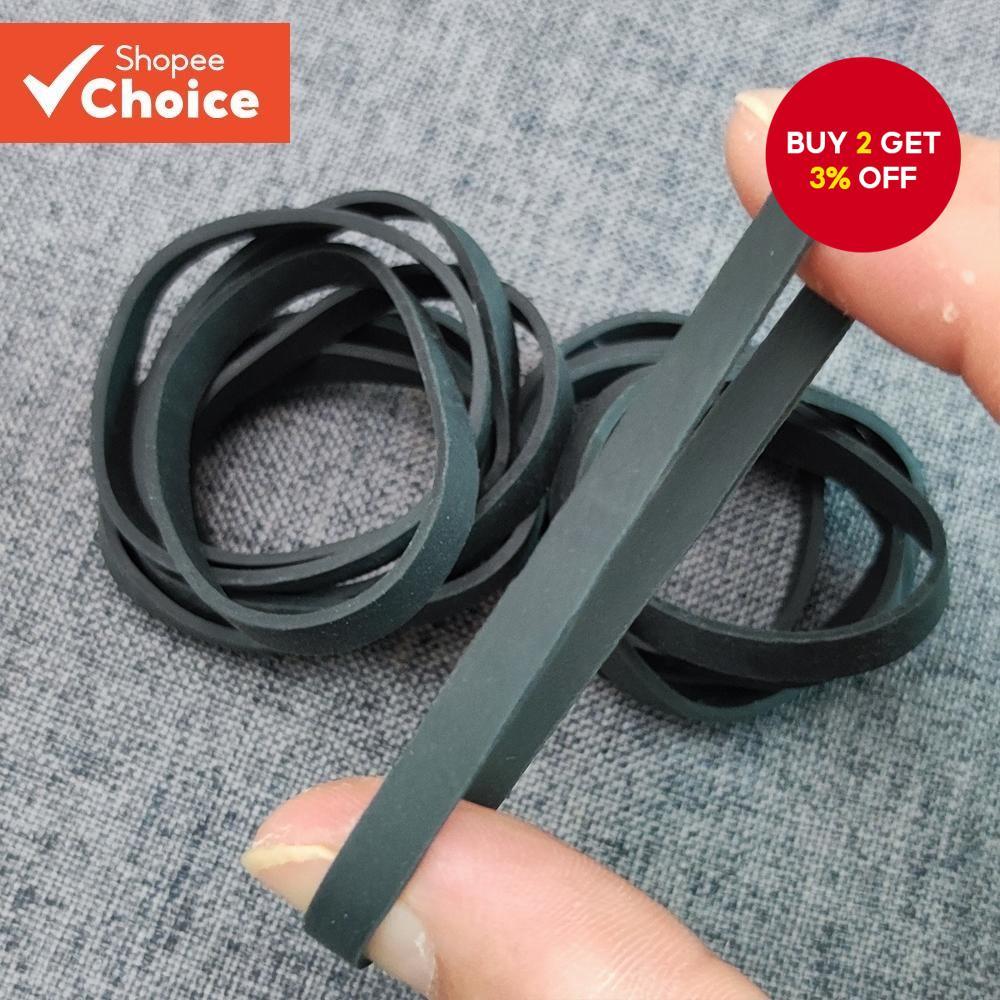 PopMart Sticker & Glue Pen, 20 Pcs Big Black Rubber Bands Strong ...