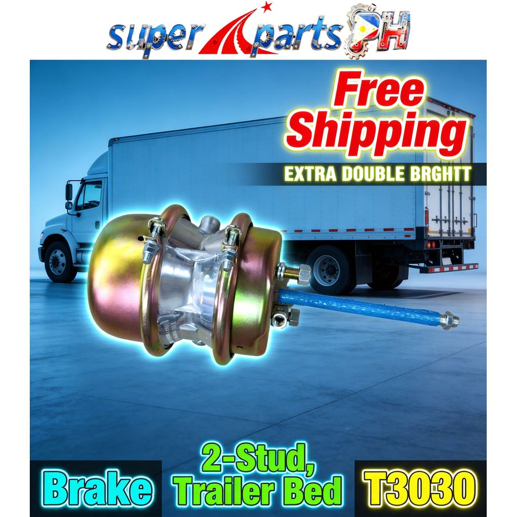 TRAILER BED SPRING BRAKE CHAMBER ASSY 2STUD T3030 T30/T30 AUTO PARTS ...