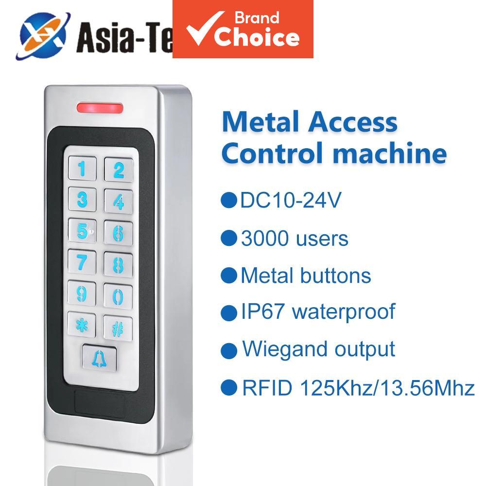 Waterproof RFID Card Reader 24V IP67 DC10-24V Access Control Door Entry ...
