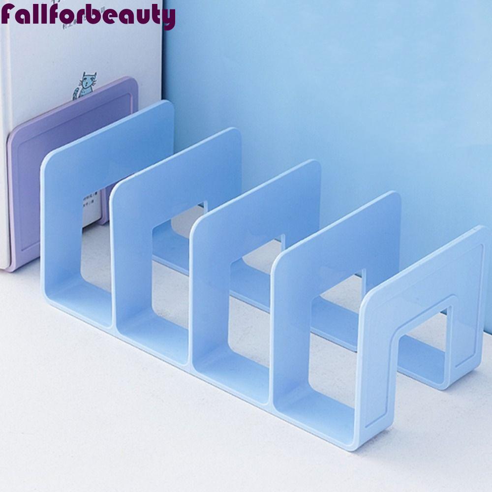 FALLFORBEAUTY Desktop Bookends, Display Sturdy Divider Book Stand, Save ...