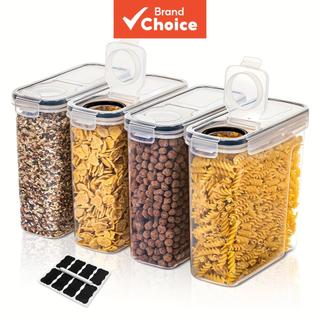 Airtight Dry Food Container, Stackable Design, rice storage, kitchen ...
