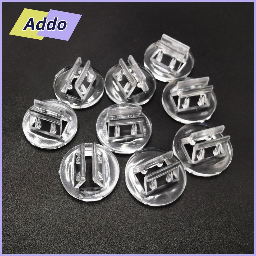 ADDO.PH 50/100pcs Transparent Plastic Stand, Props DIY 2mm Card Display ...