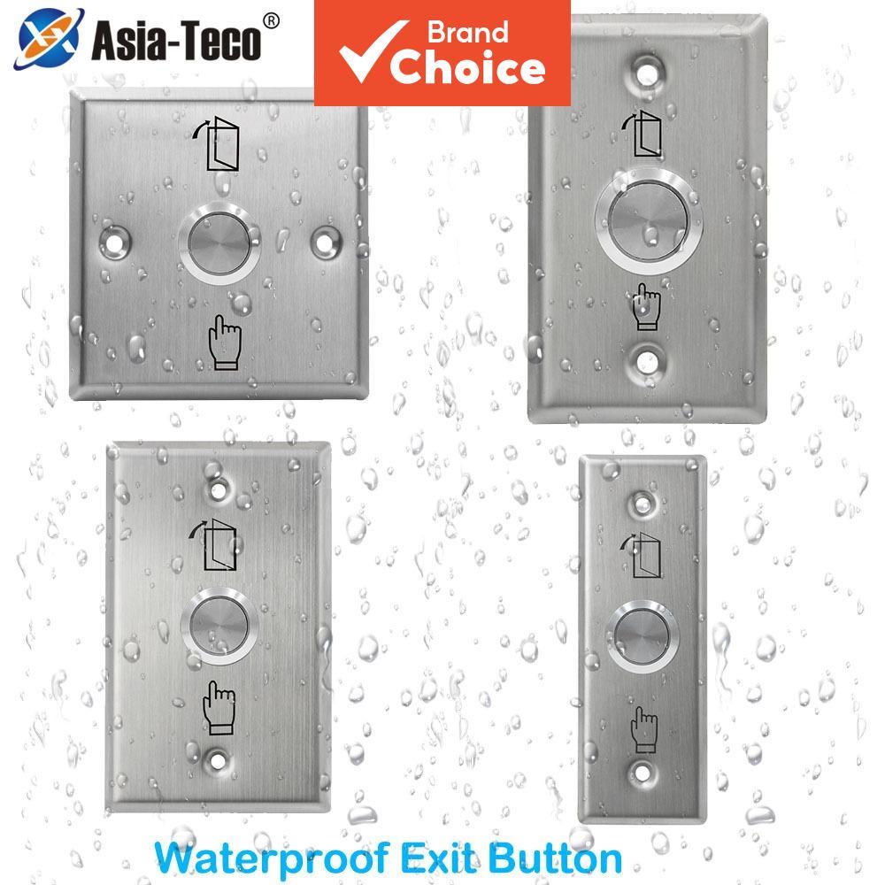 Access Control Exit Button IP66 Stainless Steel Door Release Switch for ...