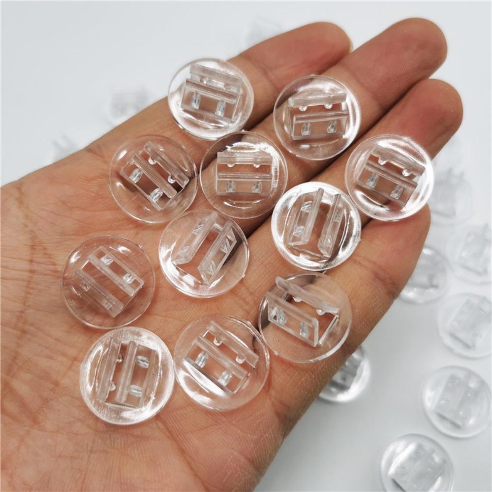 ADDO.PH 50/100pcs Transparent Plastic Stand, Props DIY 2mm Card Display ...