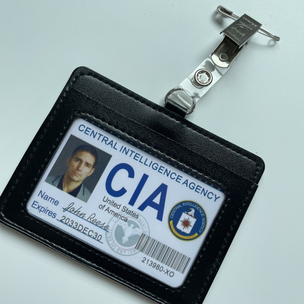 CIA Central Intelligence ID Film Television Props Lanyard Card Holder ...