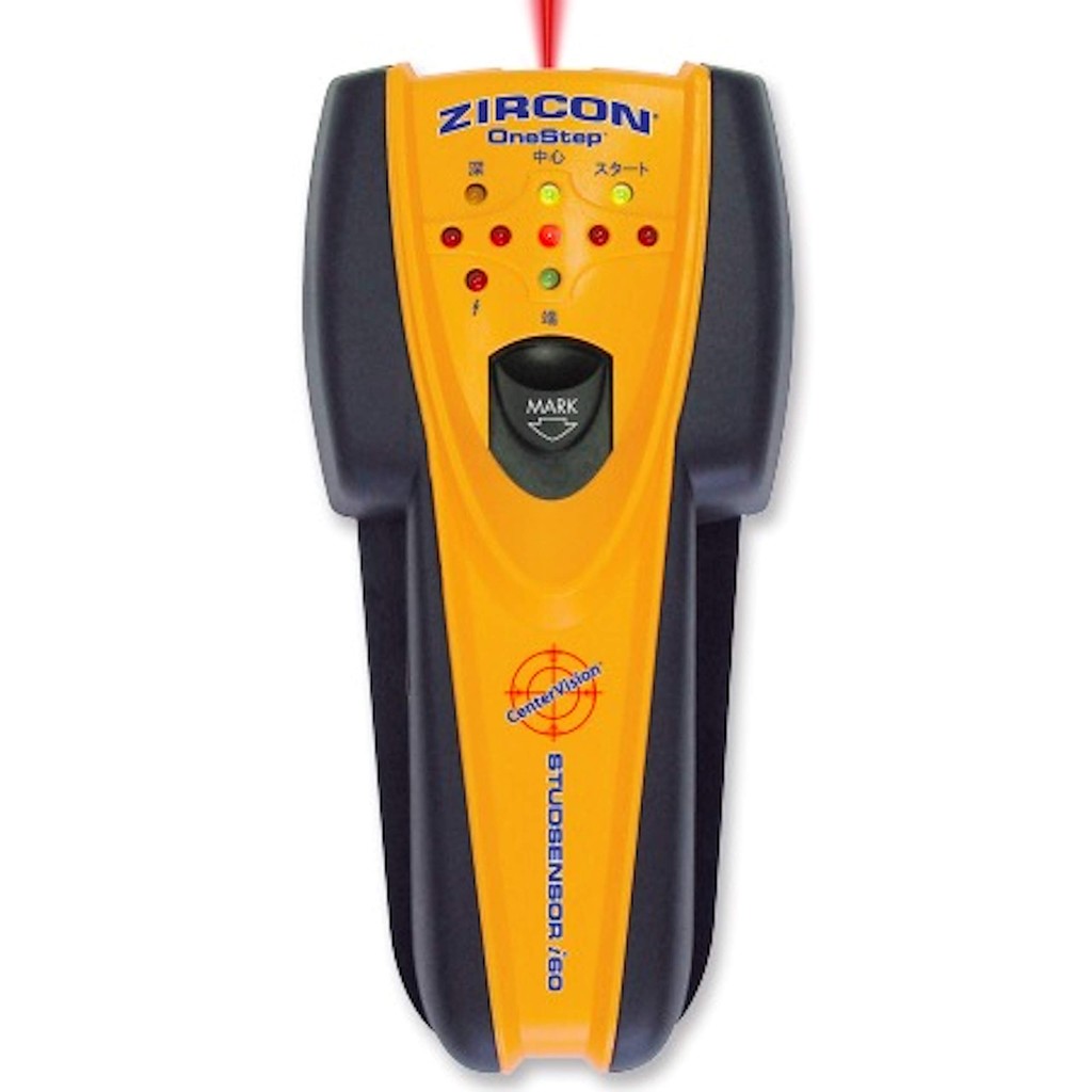 ZIRCON Wall Scanner Stud Sensor i60 - Locate Center of Beams and Studs ...