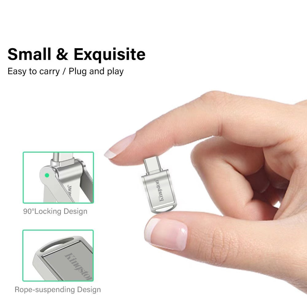 Super Mini 2TB OTG Flash Drive USB-C Type-C Smart Phone PenDrive For PC ...