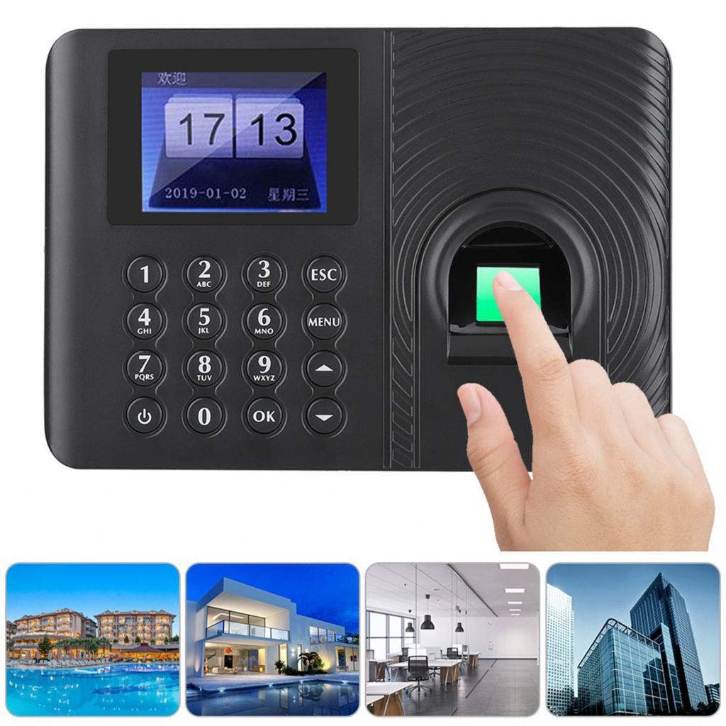 ccing-ph Sonew Biometric Fingerprint Password Time Attendance Machine Employee Checking-in ...