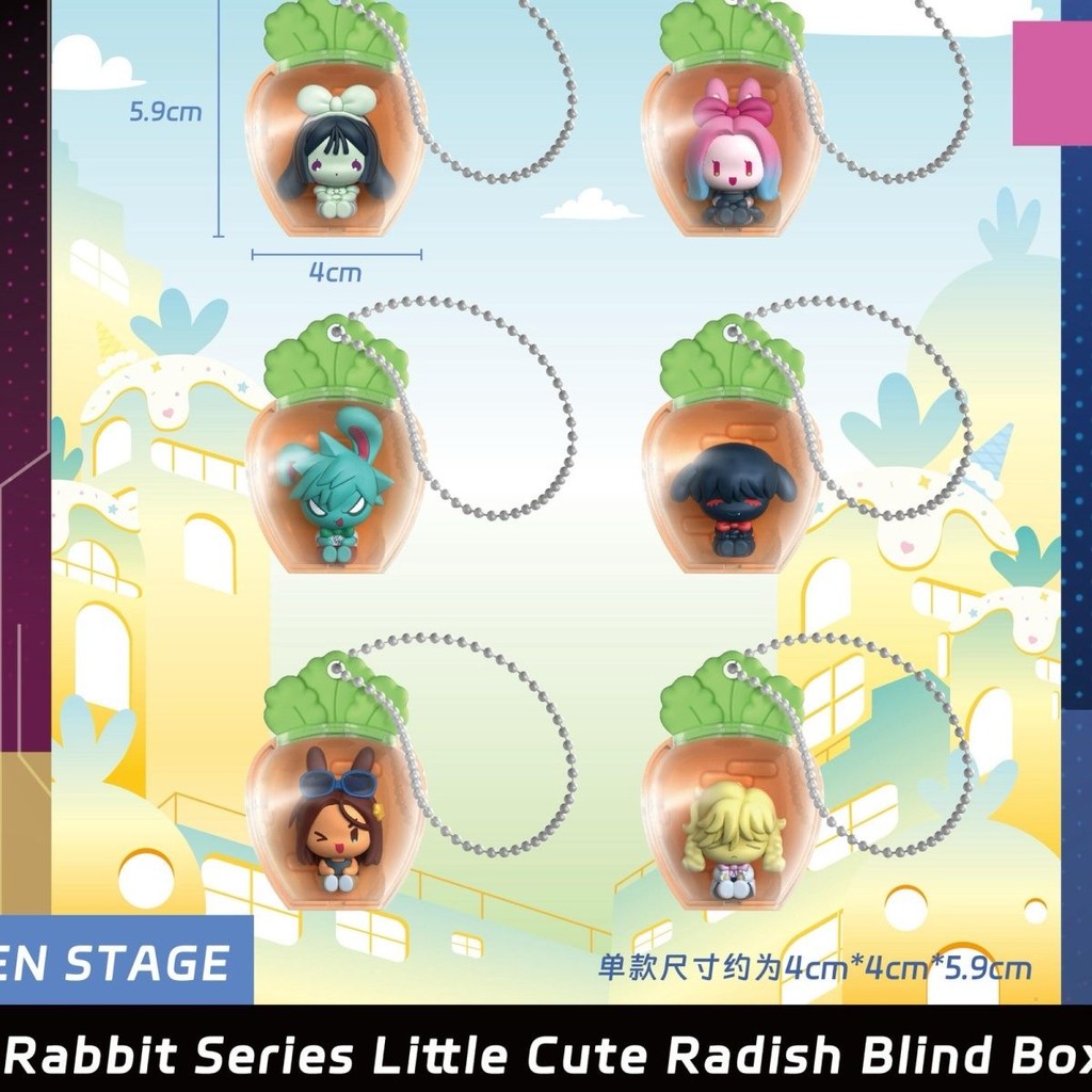 【CHAOS】Alien Stage Malaysia Pop Up Shop Rabbit Series Carrot Mini ...