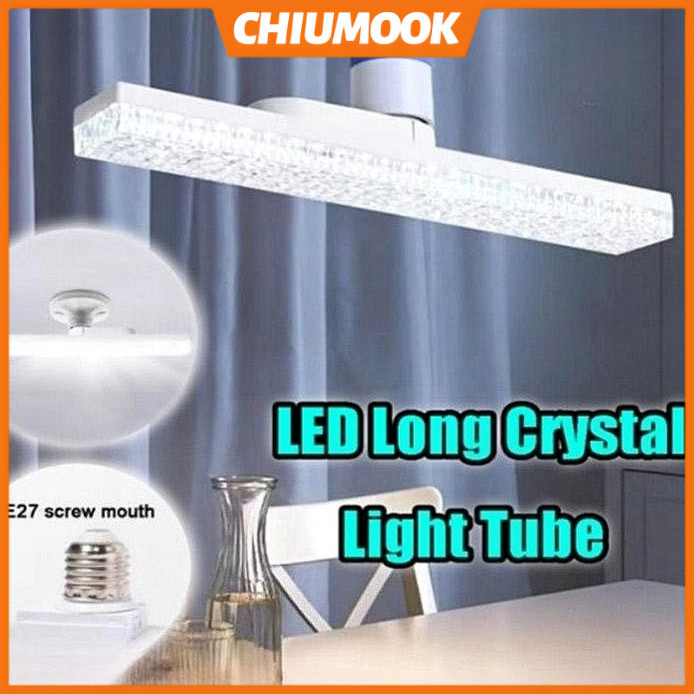 20/30/40cm E27 Bulb Crystal Led Light Universal Led Bulb Flat Low High ...